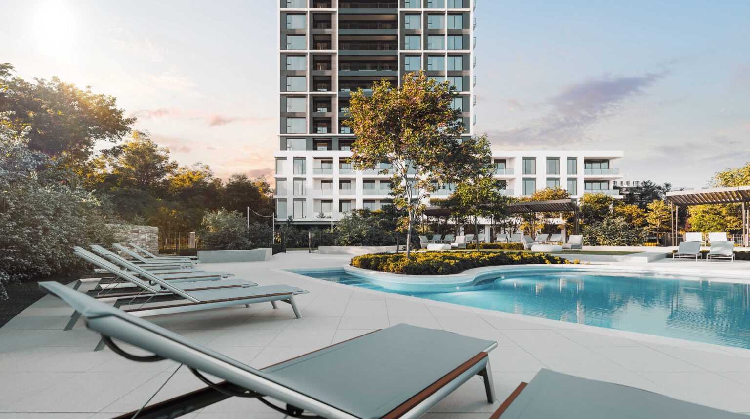 Common Areas: New Condo Amenities on Nuns' Island | Evolo Nex